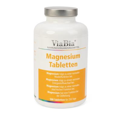 ViaBia Magnesium 500 Tabletten | 123.live