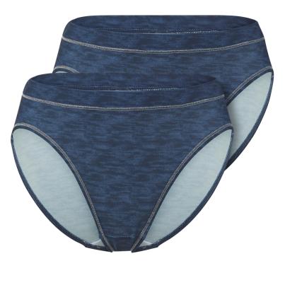 wäschepur Damen-Slips 2tlg. blau | 123.live