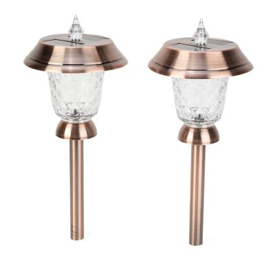 2er-Set Solithia Solarleuchte Kupfer | 123.live